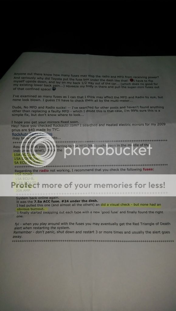 Help No Display screen, can I drive it? | Page 2 | PriusChat